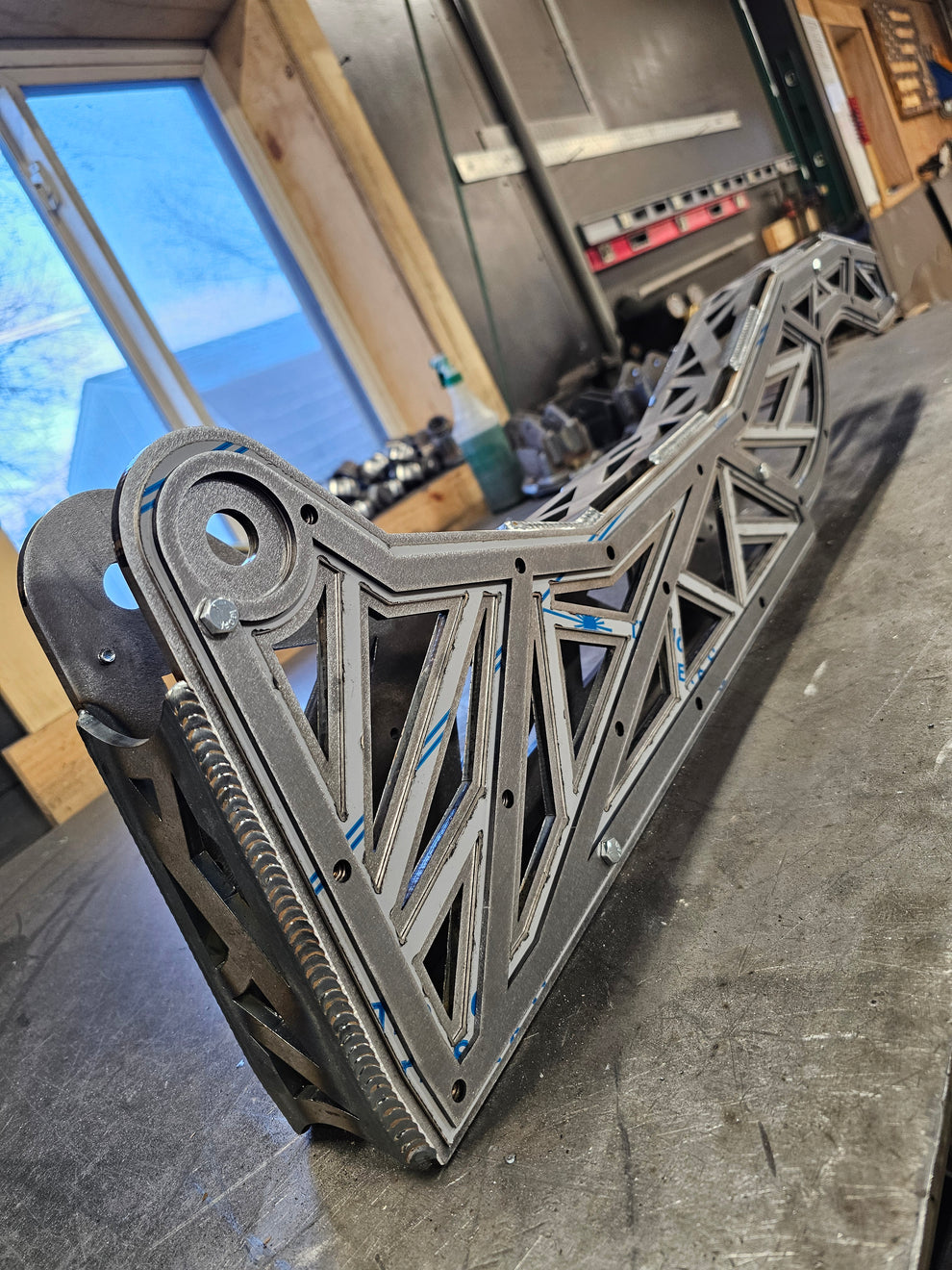 2005+ Superduty Weld on front axle truss (Shaved style) – Backyard Fab