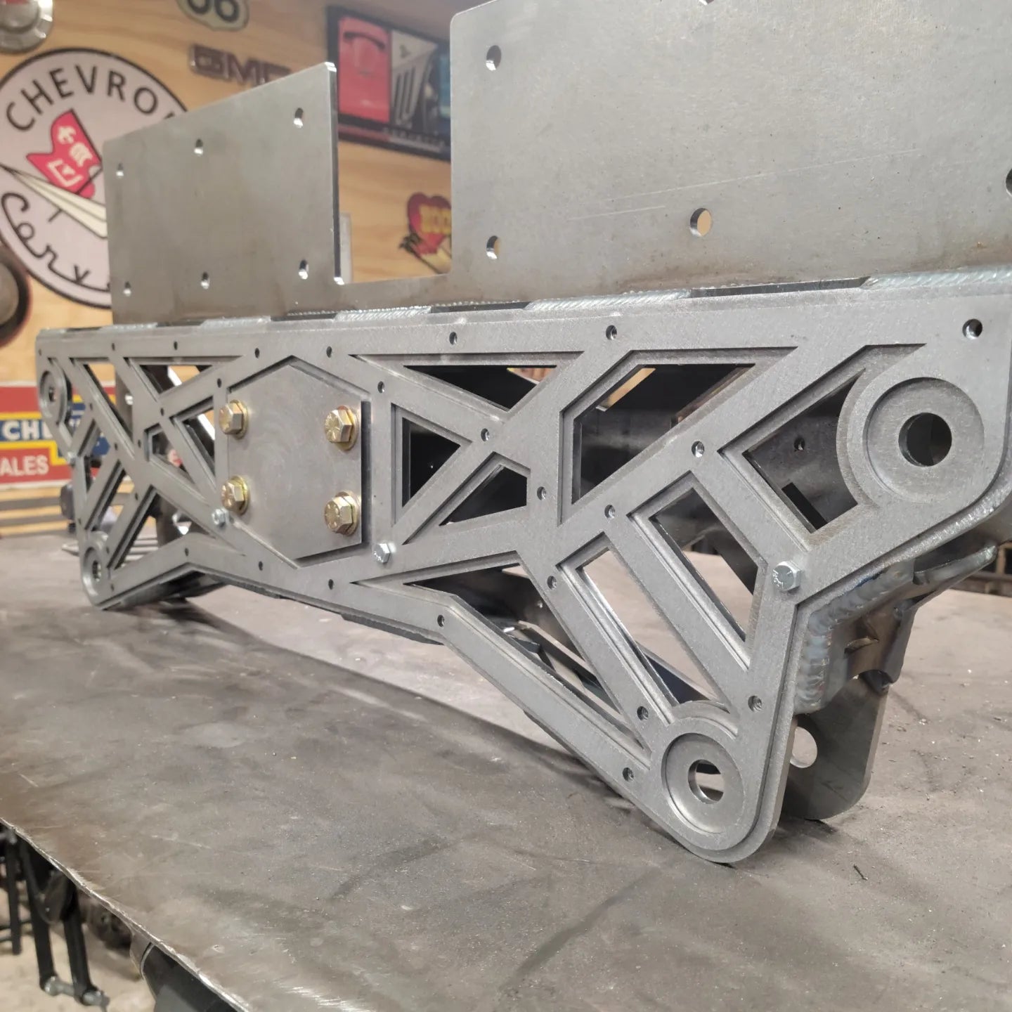 Custom 4-Link Cradle – Backyard Fab